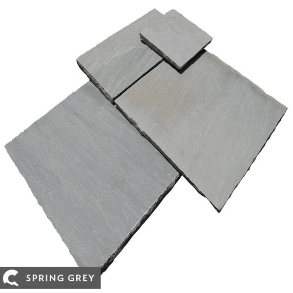 Glenstone Spring Grey Riven Sandstone | Caledonian Stone